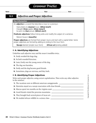 6th grade grammar_workbook | PDF