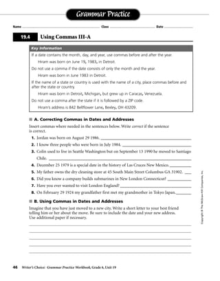 6th grade grammar_workbook | PDF