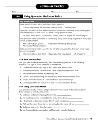 6th grade grammar_workbook | PDF