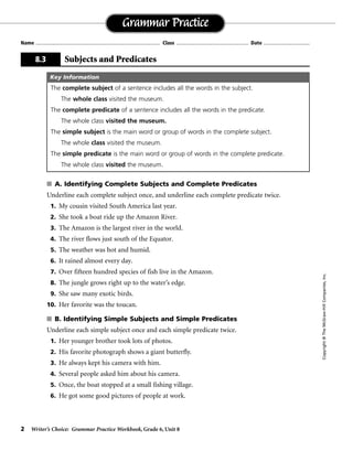 6th grade grammar_workbook | PDF