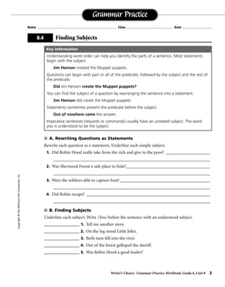 6th grade grammar_workbook | PDF