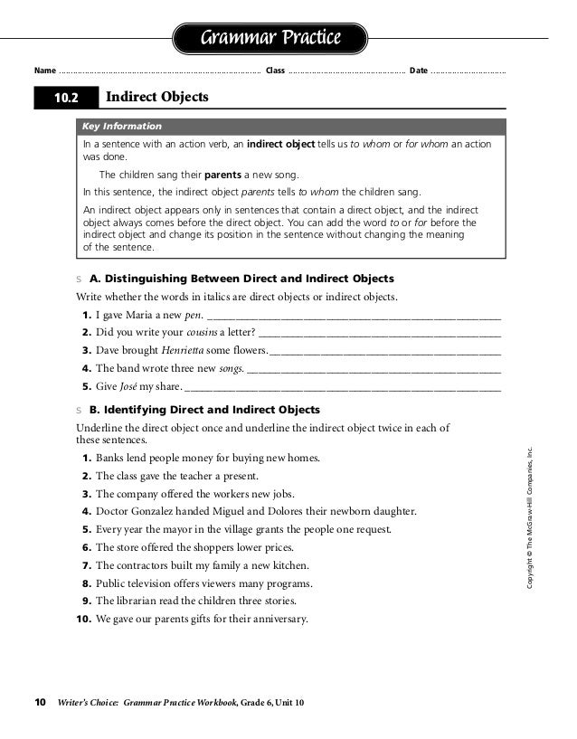6th Grade Grammar workbook 6th Grade Grammar workbook