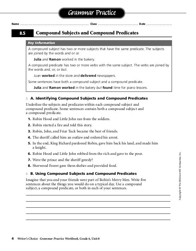 6th Grade Grammar workbook 6th Grade Grammar workbook