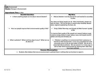 6th Grade Science Maps revised | PDF