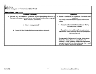 6th Grade Science Maps revised | PDF