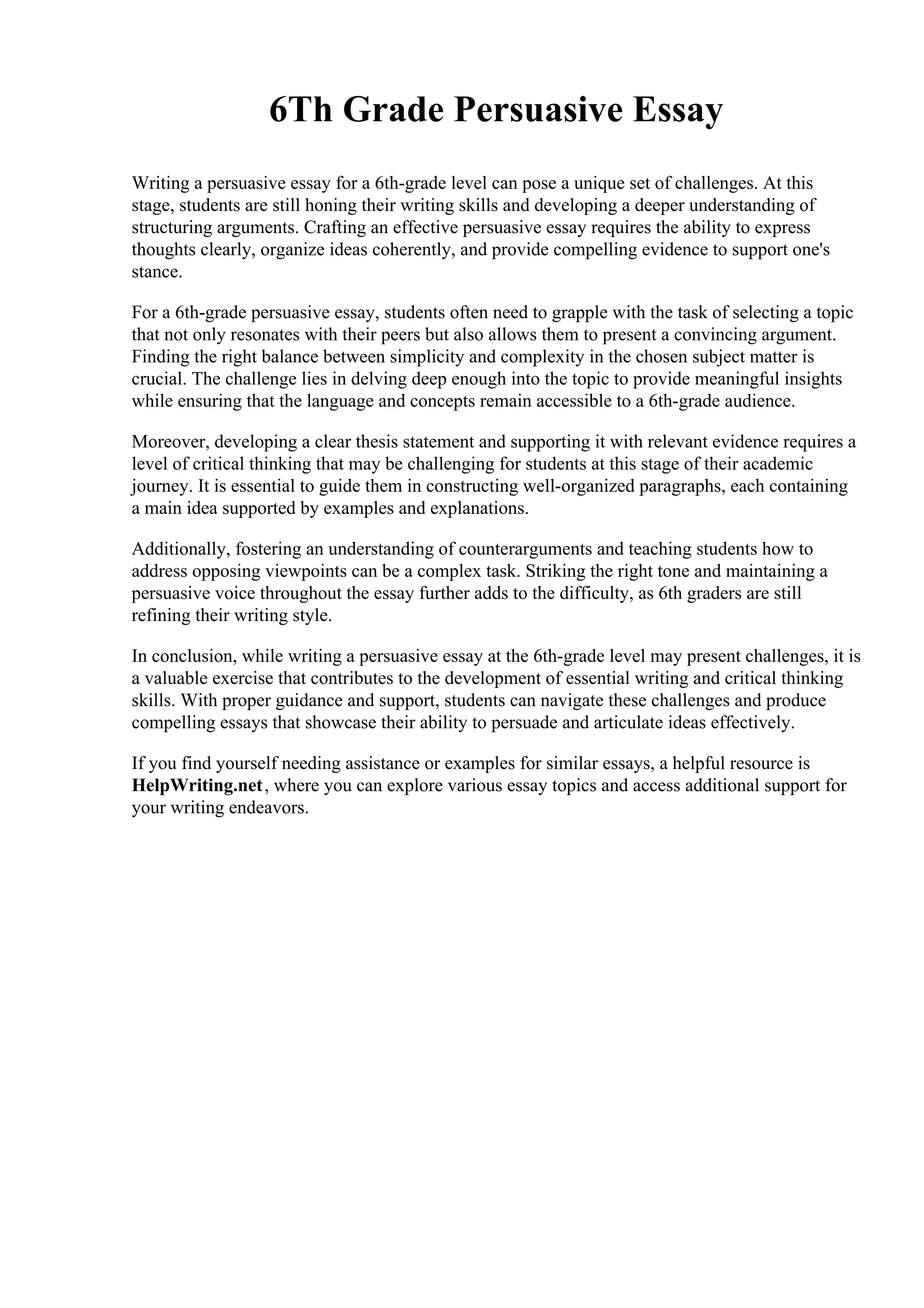 6Th Grade Persuasive Essay.pdf