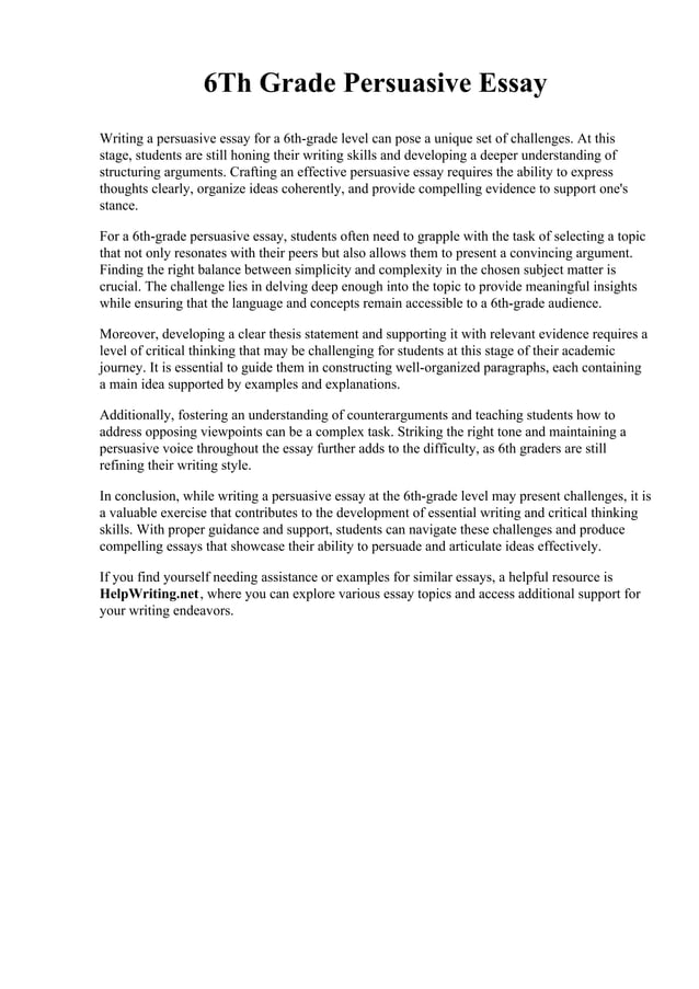 6Th Grade Persuasive Essay.pdf