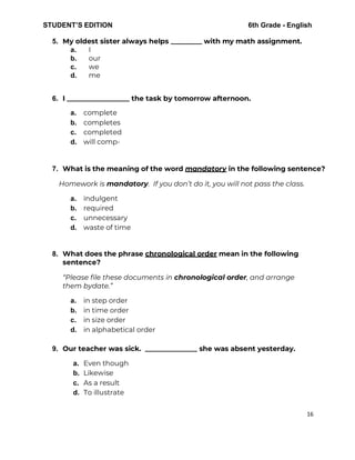 6th Grade Pre-Post Test 2022-2023 Students Edition (1).pdf