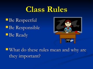 6th Grade Procedures | PPT
