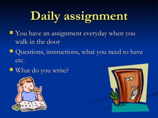 6th Grade Procedures | PPT