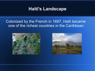 6th grade project- Haiti | PPT