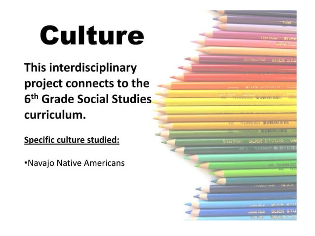 6th grade projects and curriculum