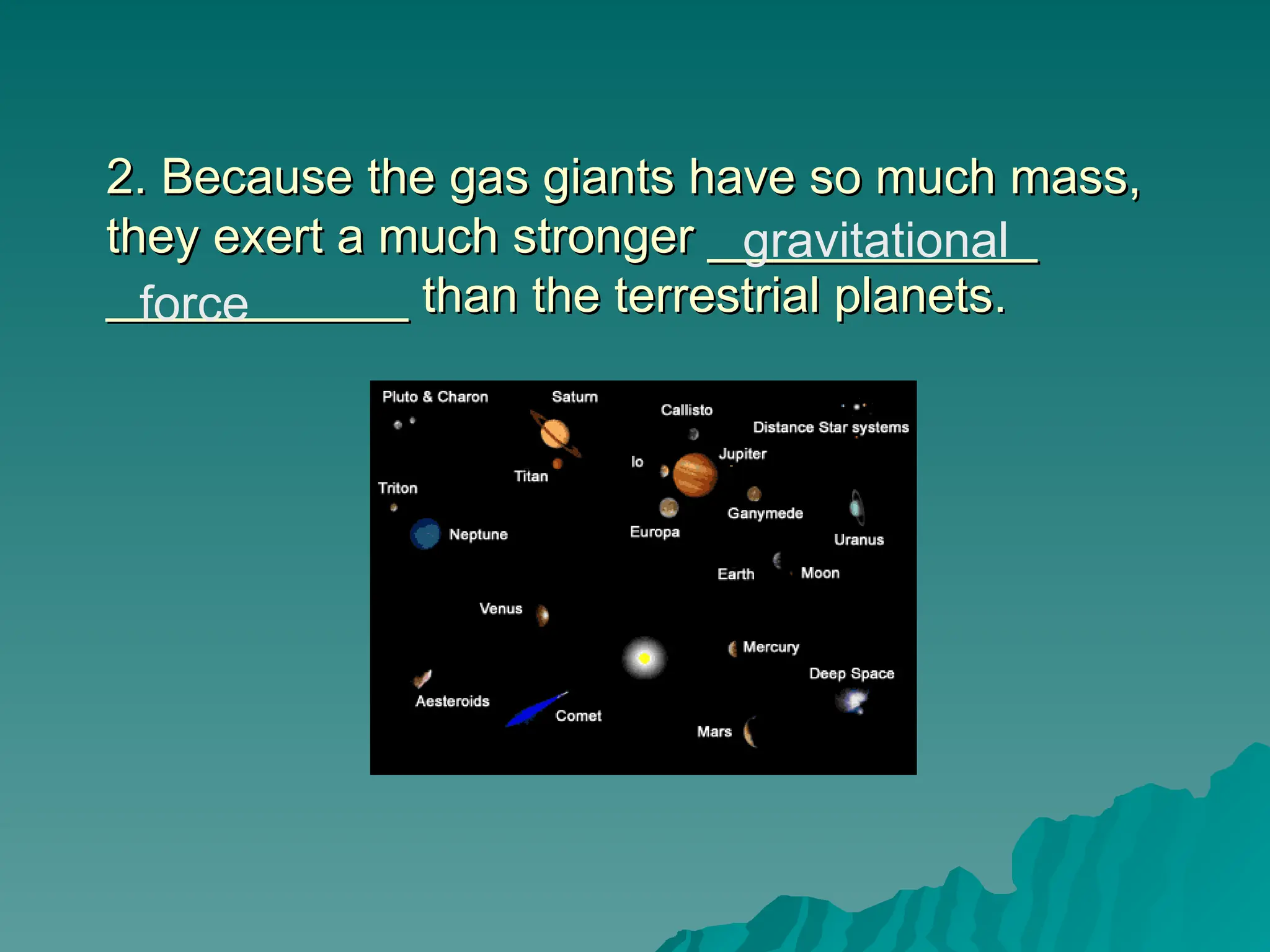 6th grade science Chapter 2 The Solar System.ppt