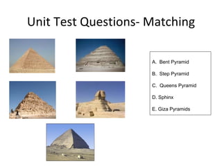 6th Grade Social Studies Egyptian Unit | PPT