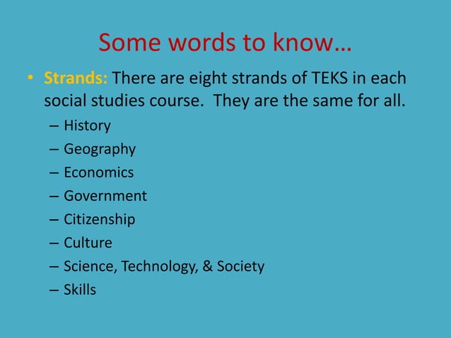 6th grade teks overview | PPT