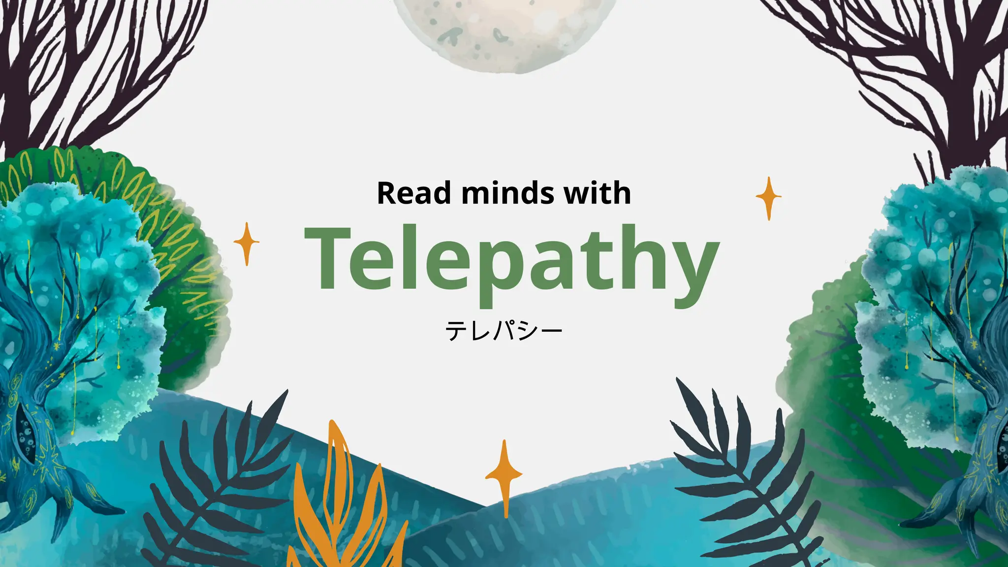 Telepathy Game for any ESL Learners in the Classroom | PPTX