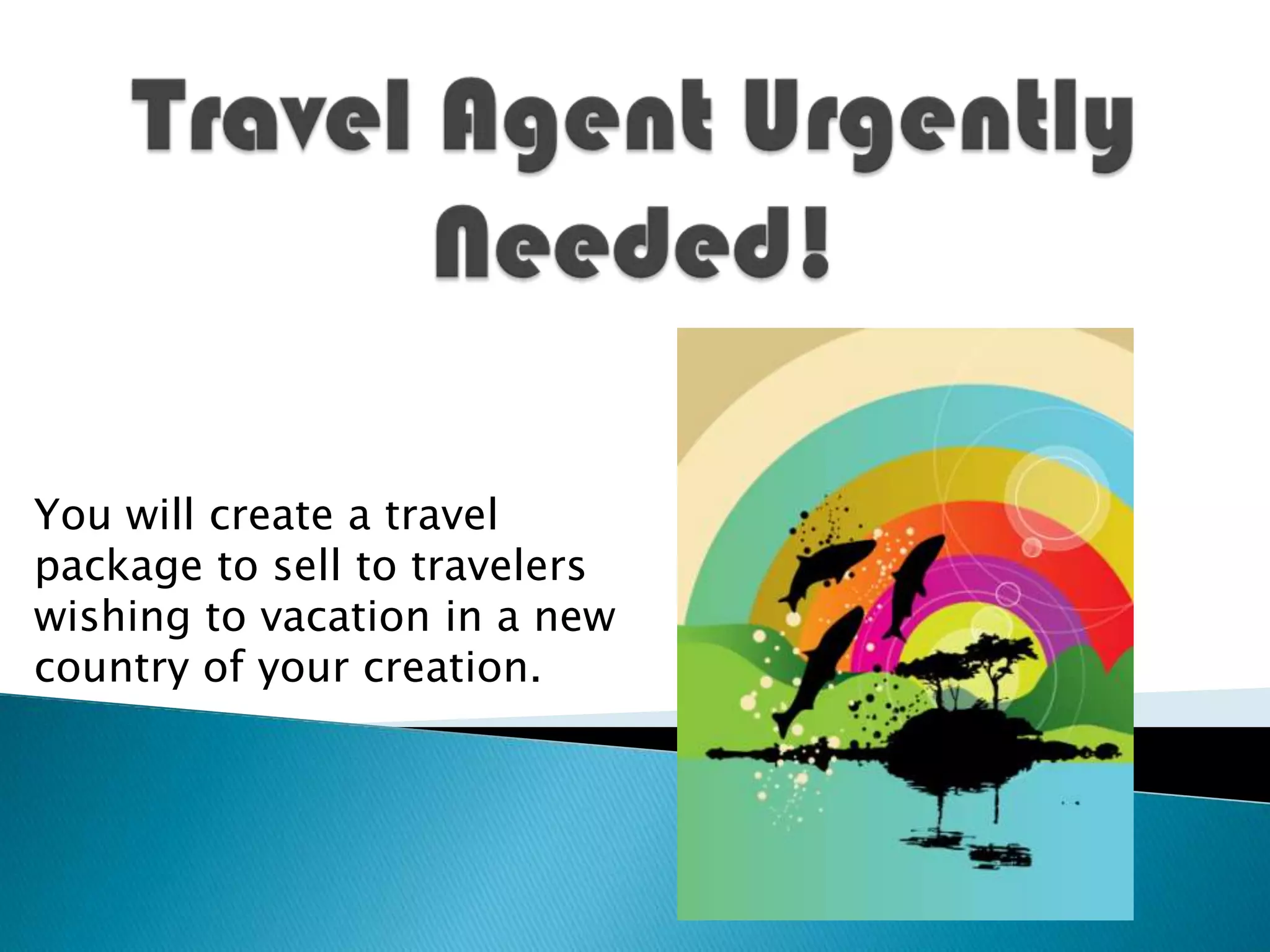 6th grade travel package for fictional country rubric | PPTX