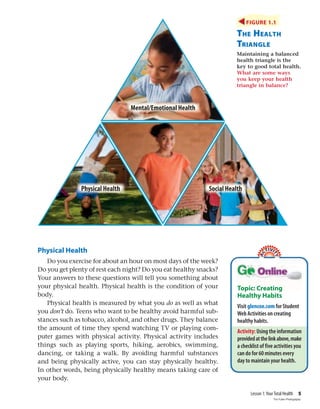 6th health chapter 01 | PDF