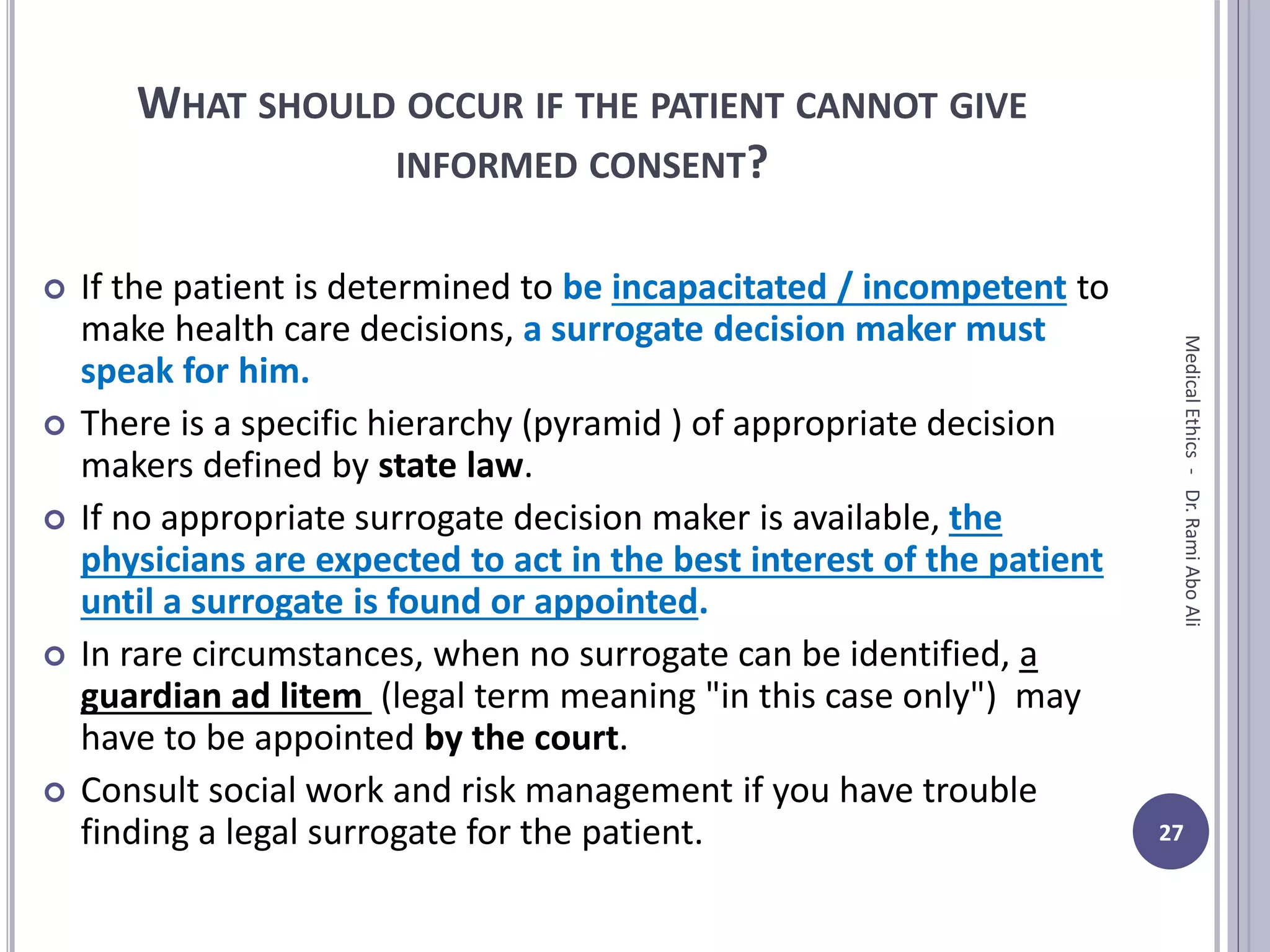 informed consent | PPTX