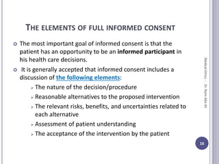 informed consent | PPTX