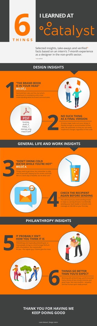 6 Things I Learned at Catalyst | PDF