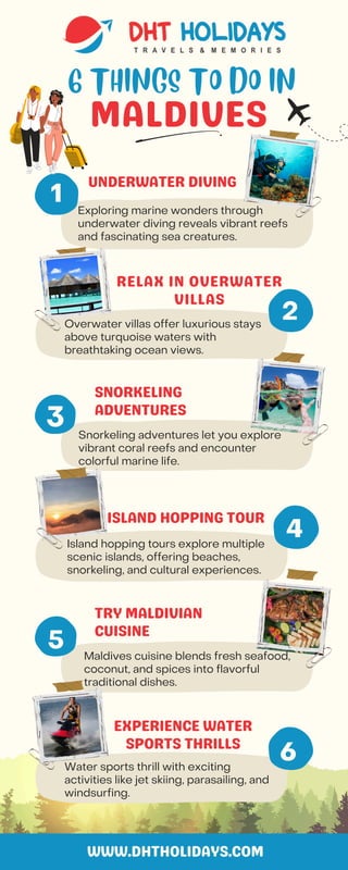 6 Things To Do in Maldives - DHT Holidays | PDF