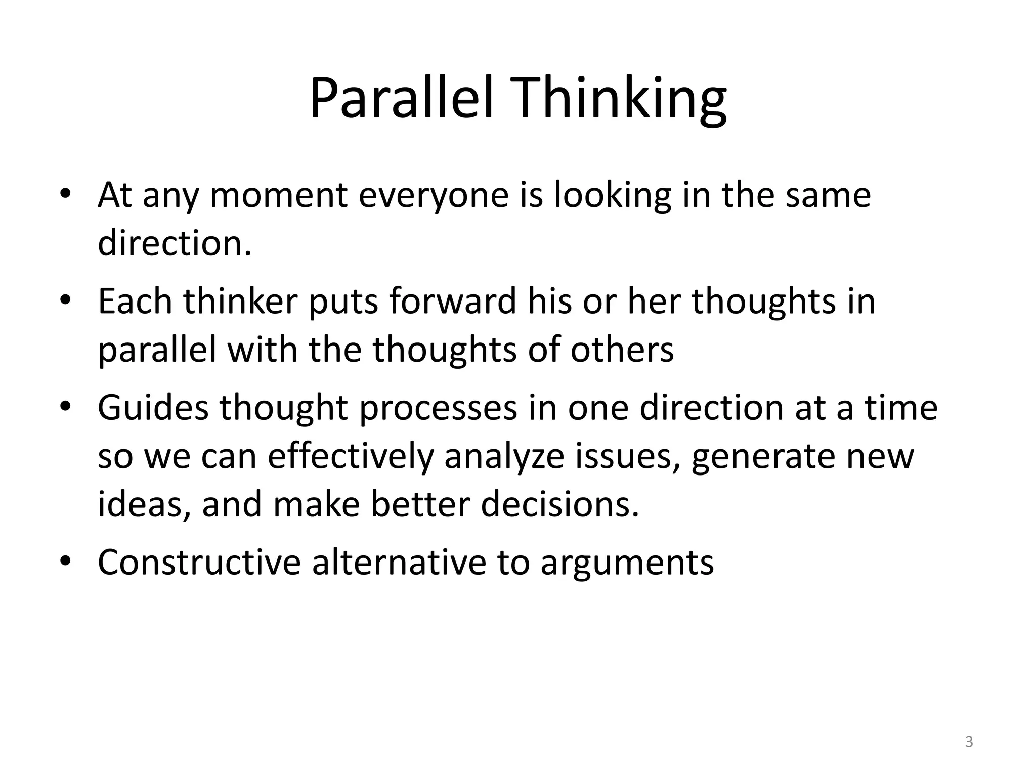 6 Thinking Hats | PPTX