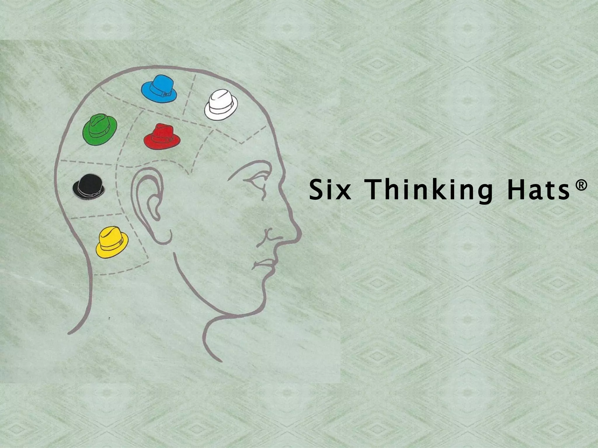 6 thinking hats revised s12 | PPT