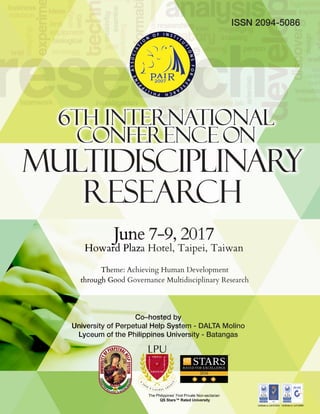 6th International Conference Multidisciplinary Research | PDF