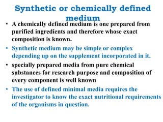 culture media | PPTX