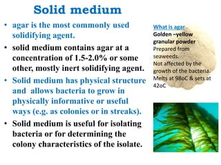 culture media | PPTX