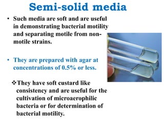 culture media | PPTX