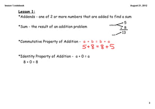 6th math - c1--aug21 | PPT