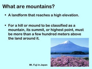 Mountains | PPT