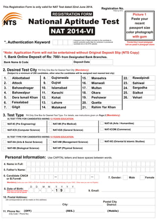 6th nat 2014_final | PDF