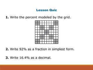 Percentages Power point no.2 | PPT