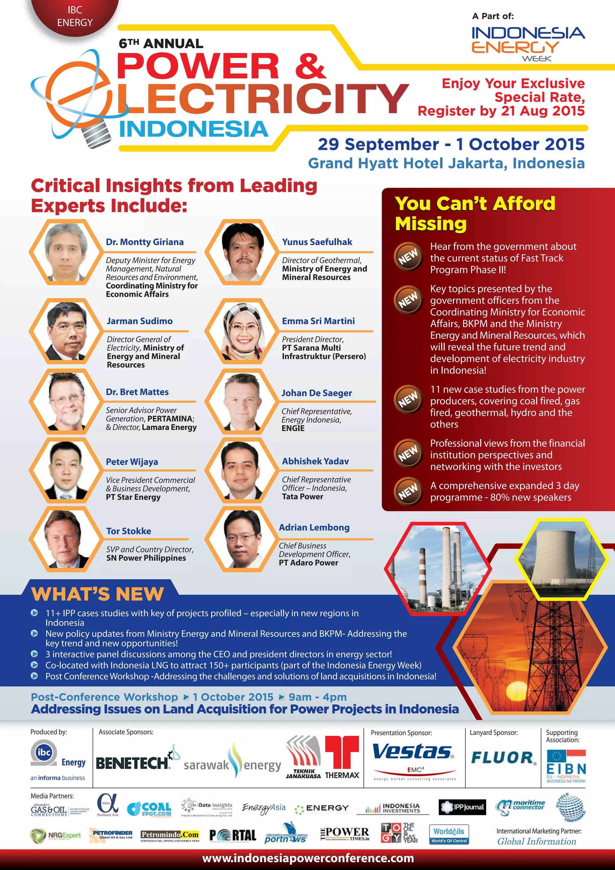6th Annual Indonesia Power & Electricity | PDF