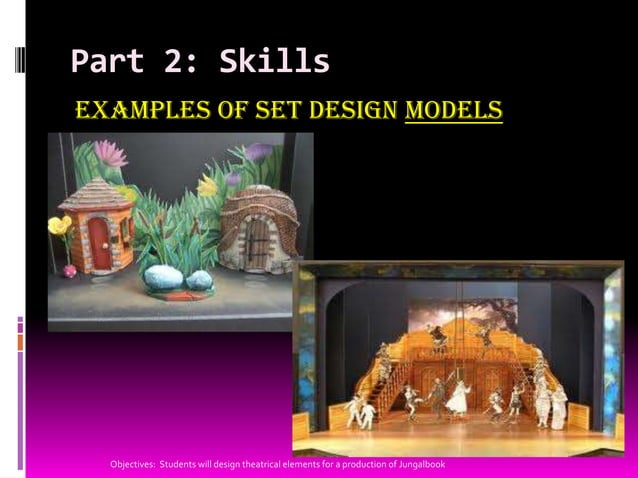 6th performing arts set and props designers | PPT