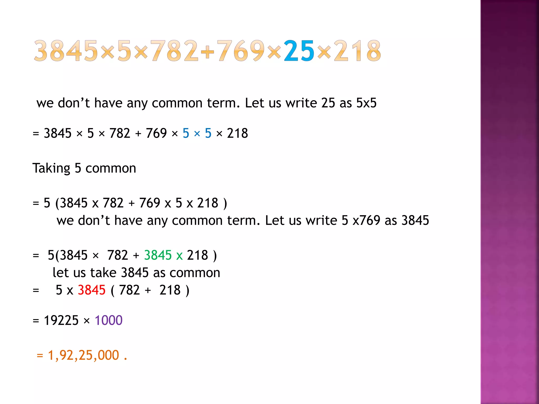whole numbers sum by suitable arrangement | PPTX