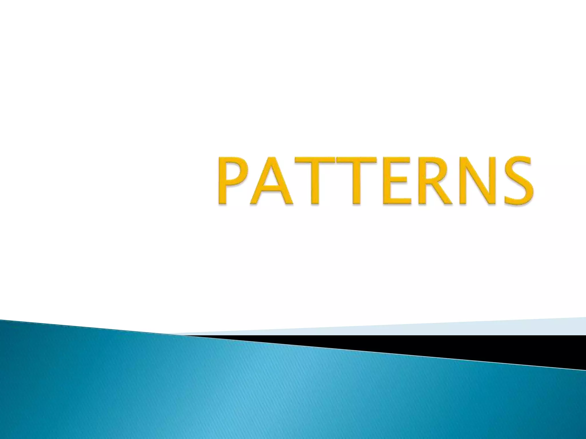 patterns grade 6 | PPTX