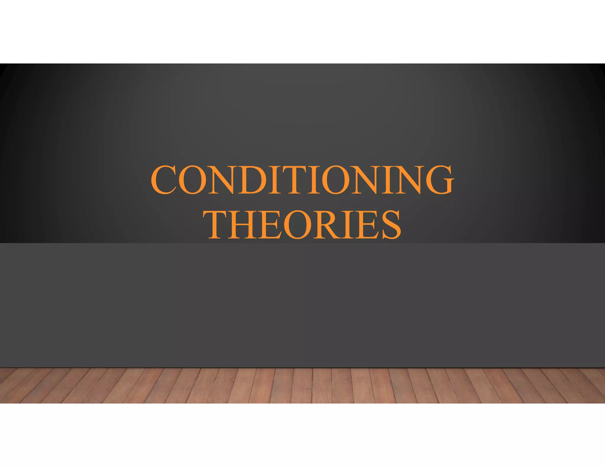 Conditioning theory of Edward Thorndike-Connectionism | PDF