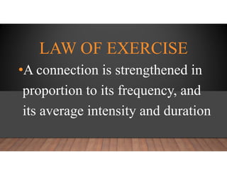 Conditioning theory of Edward Thorndike-Connectionism | PDF