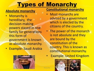 6th Std Social Science- Civics - ch 3. Government | PDF