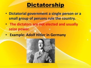 6th Std Social Science- Civics - ch 3. Government | PDF | Political ...