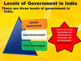 6th Std Social Science- Civics - ch 3. Government | PDF