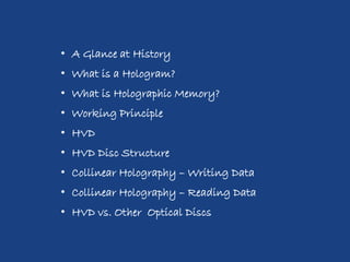Holographic Memory | PPT
