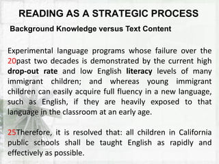 6th session reading strategies | PPTX