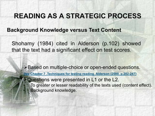 6th session reading strategies | PPTX