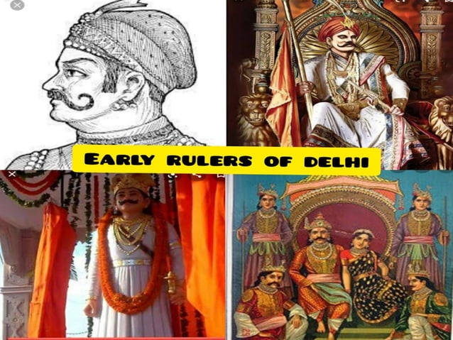 6th ss early rulers of delhi | PDF