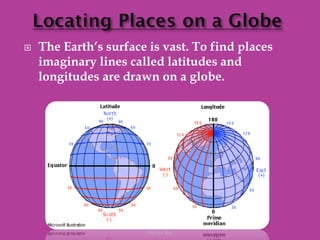 6th std Social Science- Geography ch- 2 Latitudes and Longitudes | PDF